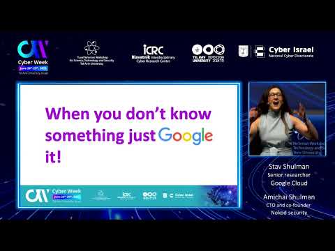 CW2023 Main Plenary: C&C Whack a Malware Amichai Shulman, Nokod security Stav Shulman, Google Cloud