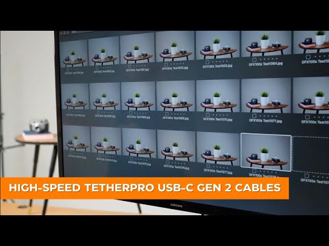 High Speed TetherPro USB-C 3.2 Gen 2 Cables
