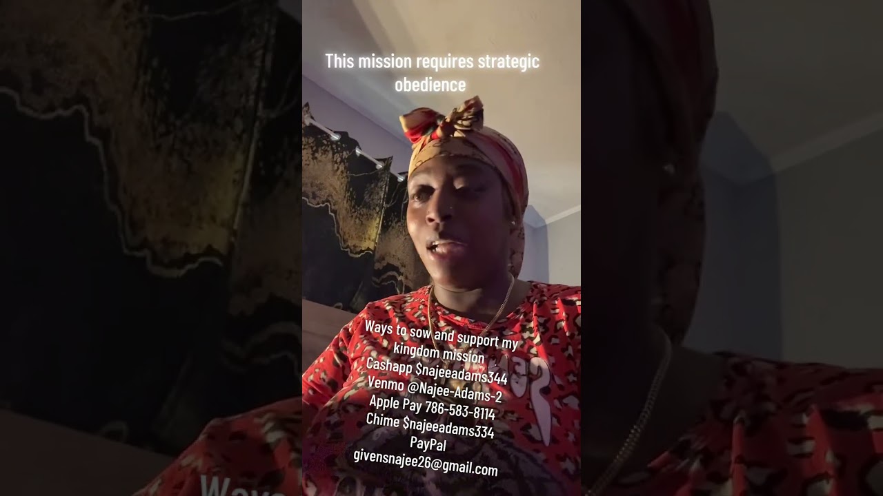 This is a mission and it’s personal 💪🏾 #foryou #propheticword #jesuschrist #fyp 