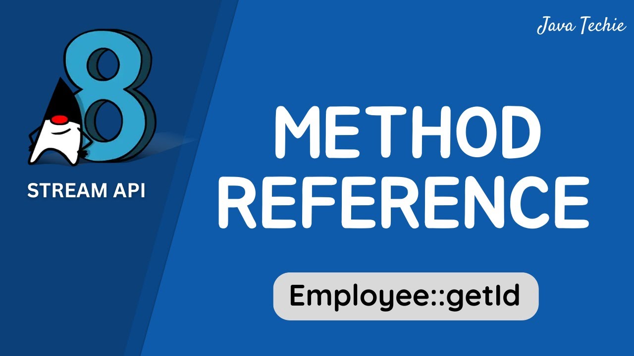 Method Reference in Java 8 ♨️ |  Explained With Examples | Interview QA | JavaTechie