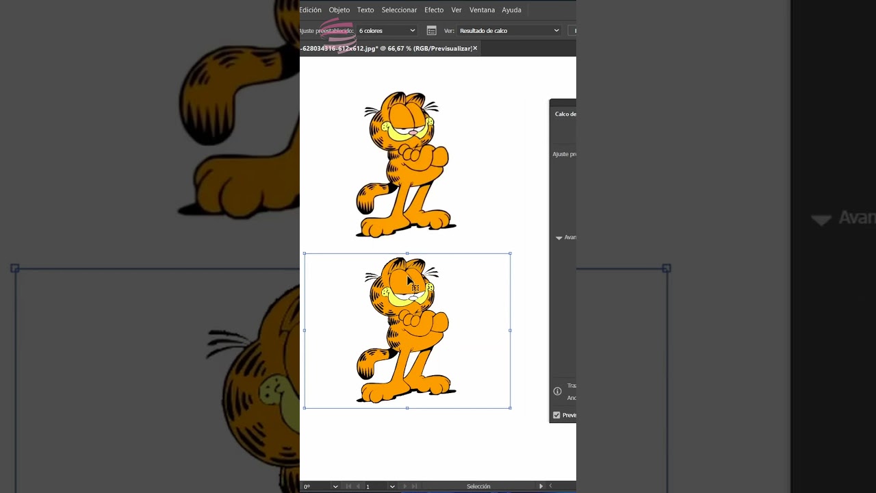 Como vectorizar una imagen en Illustrator | Tutorial en español 2023 #shorts #illustrator