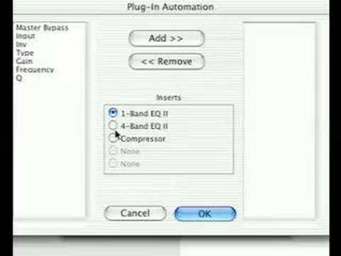 Multi-Track Automation in Pro Tools