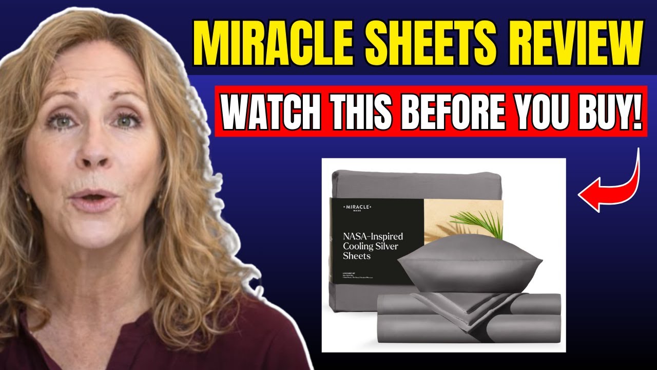 Miracle Sheets Review (🛑Does It Really Work?🛑) - Miracle Sheets Amazon Review - Miracle Sheets Scam?