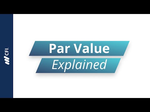 Par Value Explained