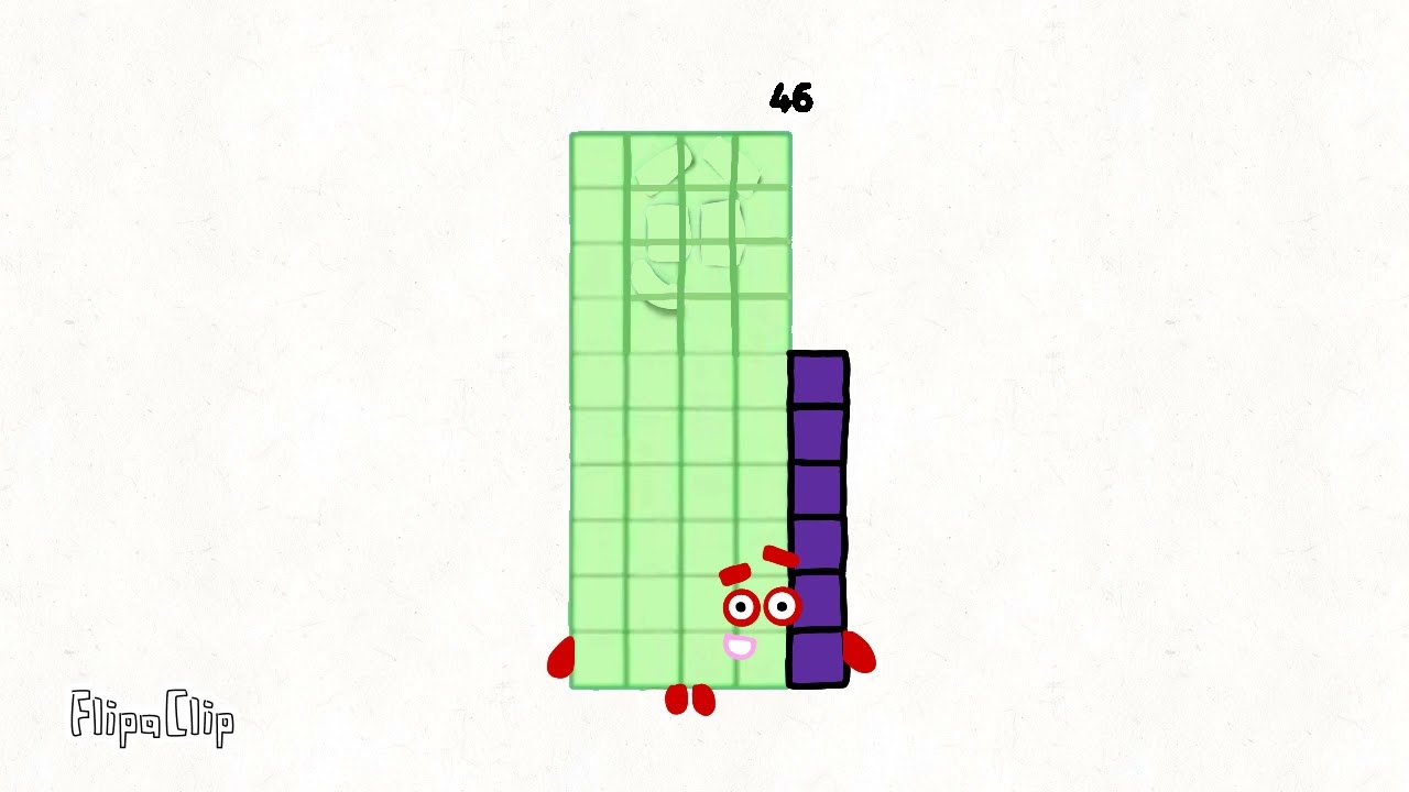 numberblocks 46 and 58