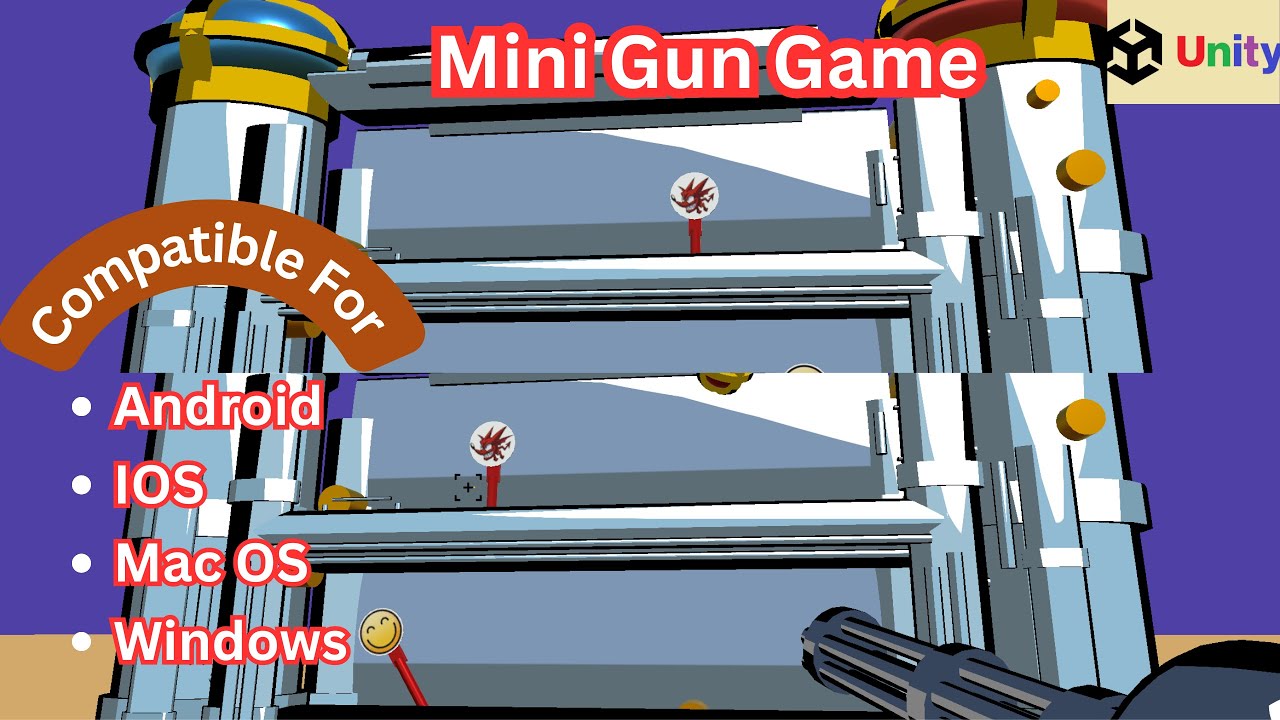 Mini Gun Unity Game Source Code