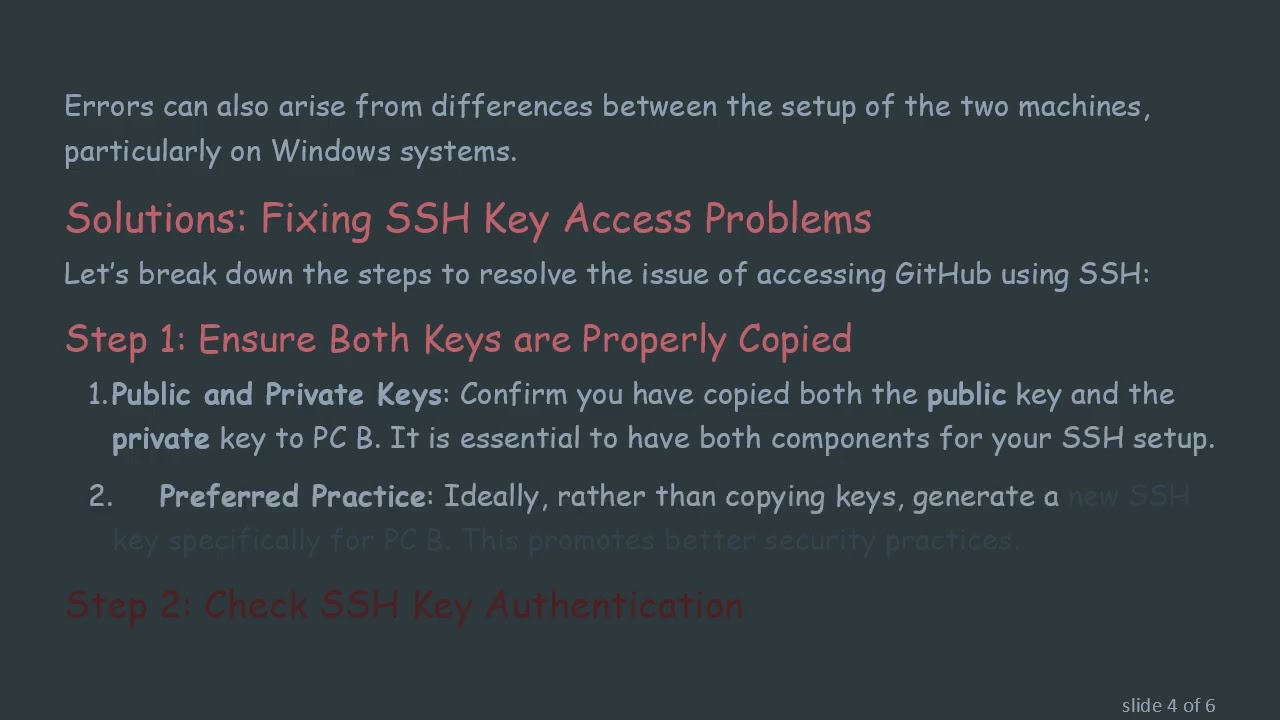 Troubleshooting SSH Key Issues: Why Your GitHub Access Might Fail on a New Machine