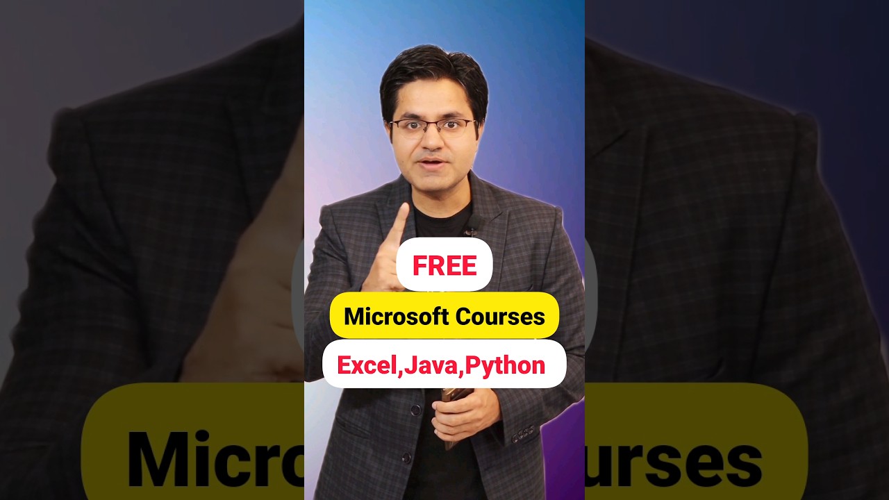 Free Microsoft Courses - Excel, Python, Java, Azure - Digisaksham Training by NCS