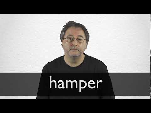 HAMPER definition and meaning | Collins English Dictionary