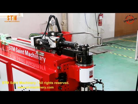 Automobile headrest tube bending machine left and right bender flexión del tubo del reposacabezas
