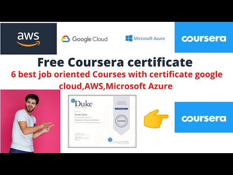 Free AWS || Google Cloud || Microsoft Azure Courses || Free Coursera Courses Certificate