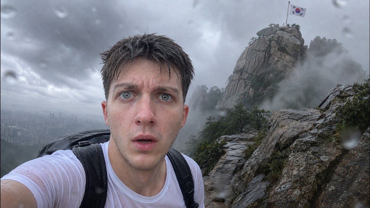 I Almost Died Hiking Alone in Seoul...