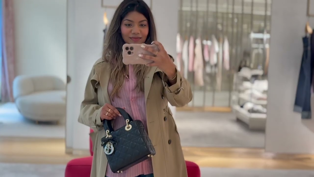 Dior flagship store tour in Toronto Bloor street | Styling Lady Dior handbags shoes and accessories
