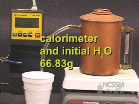 Heat of Vaporization of Water Lab