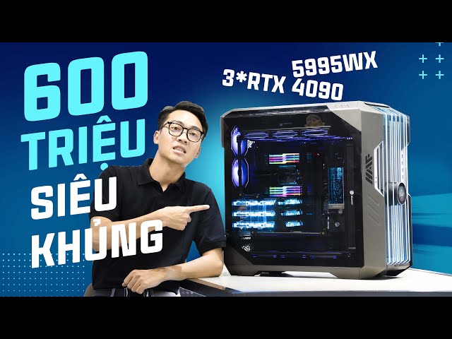 PC - MACHINE LEARNING 03 5995WX| 256GB| 20TB SSD| 3X RTX 4090