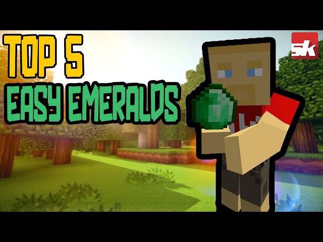 5 easiest ways to get emeralds in Minecraft Java Edition