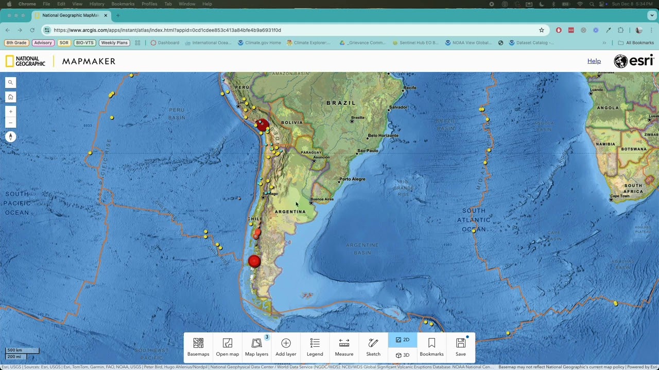 Using National Geographic Mapmaker