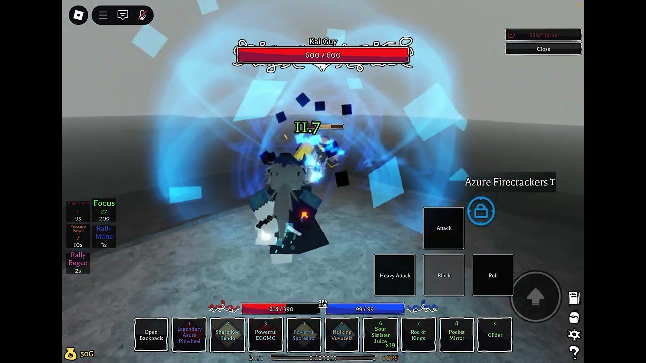 Kai Guy OneShot Kod Kendo Build -Pilgrammed