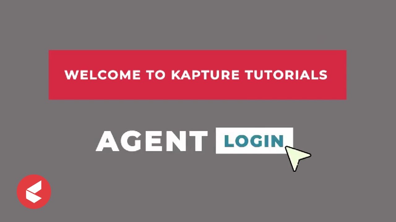 Kapture Agent Training Walkthrough #Part-01