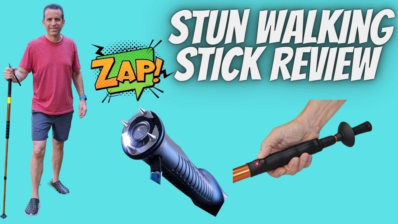 Zap Hike 'N Strike Hiking Stick Stun Device And Flashlight Review