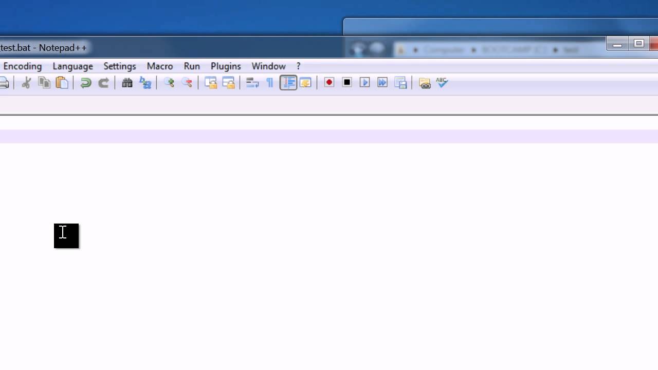 Batch scripting 6 start command