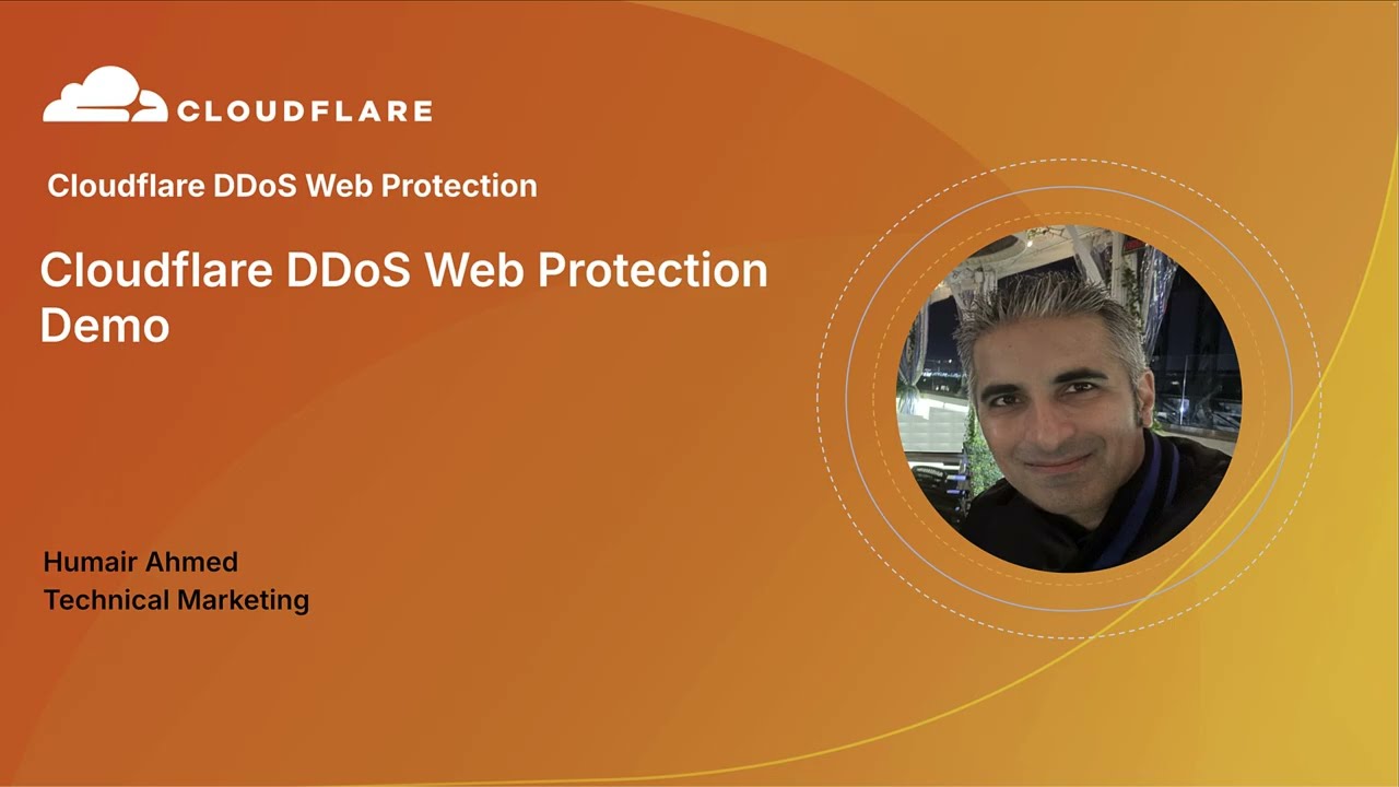 Cloudflare DDoS Web Protection Demo