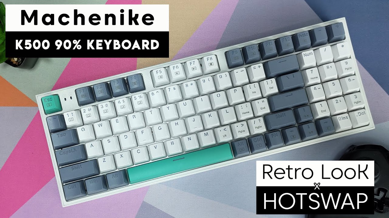 INSANE VALUE 90% Compact Keyboard!! - Machenike K500 Hotswap Mechanical Keyboard - Full Review