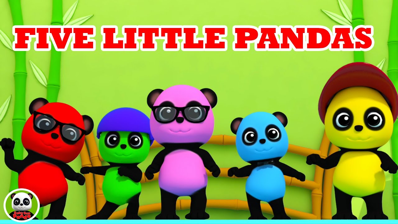 Five Little Pandas & More Kindergarten Rhymes for Children