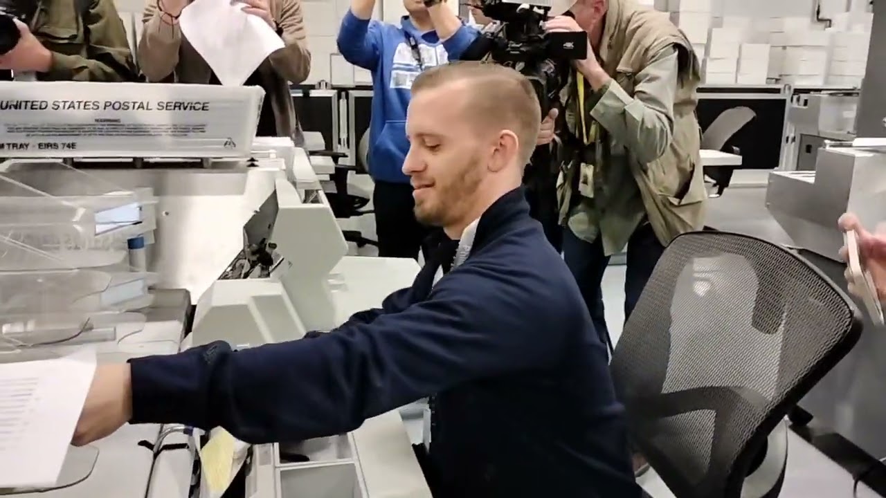 City Shows Off Ballot Counting Center – Delaware Valley News