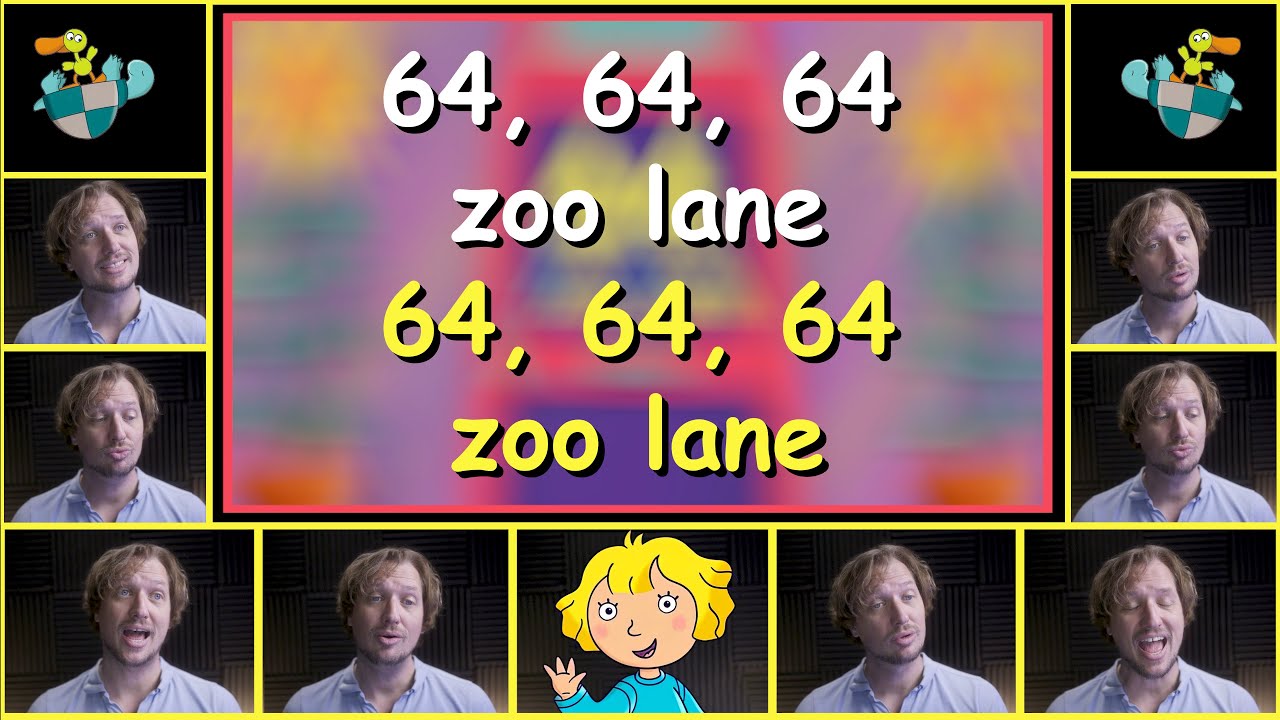 64 Zoo Lane Theme - KARAOKE (Lyric Video)