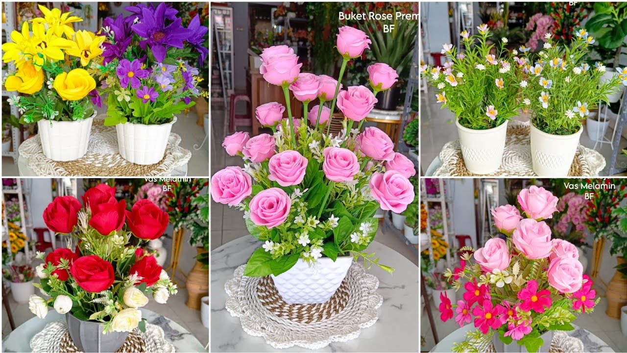 Paling cocok untuk meja ruang tamu !!! #bungaartificial #bungahias