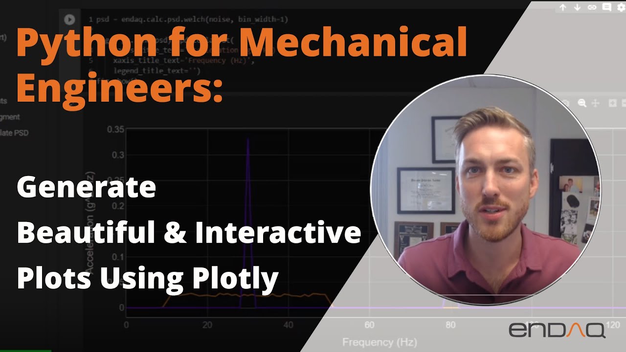 Python for Mechanical Engineers: Generate Beautiful & Interactive Plots Using Plotly