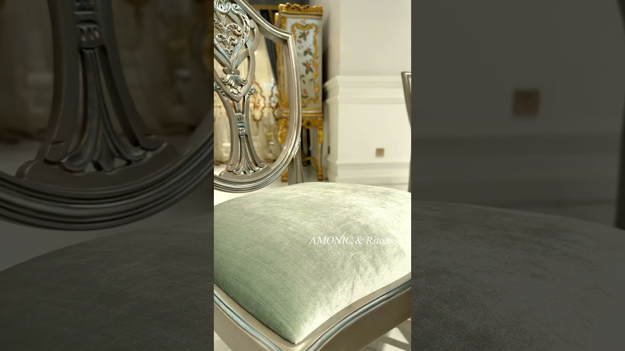 A hand-painted round table that spins French elegance into every meal.