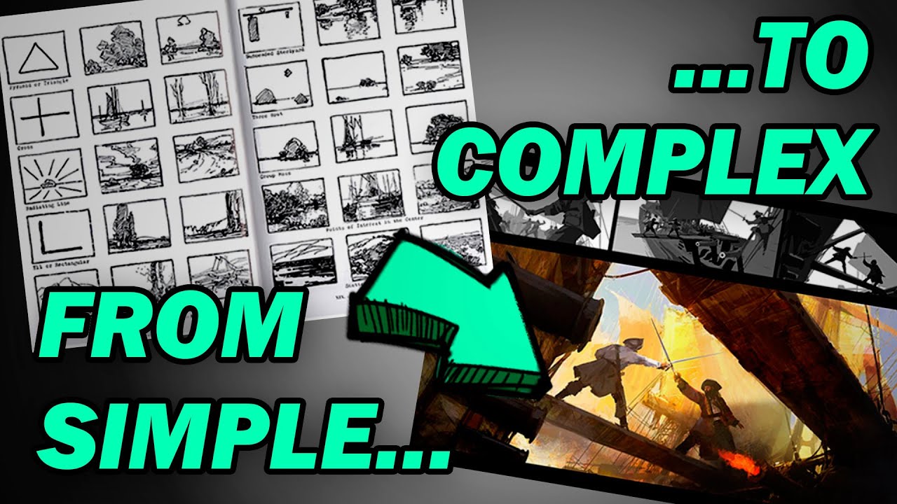 Composition for Concept Art & Illustration - Tutorial List From Beginner to Advanced