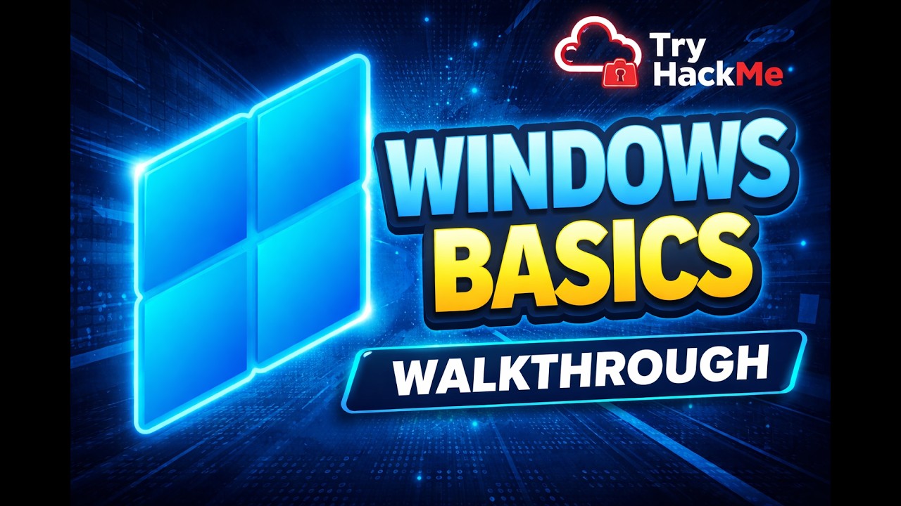 Windows Basics TryHackMe Walkthrough — Everything You Need to Know