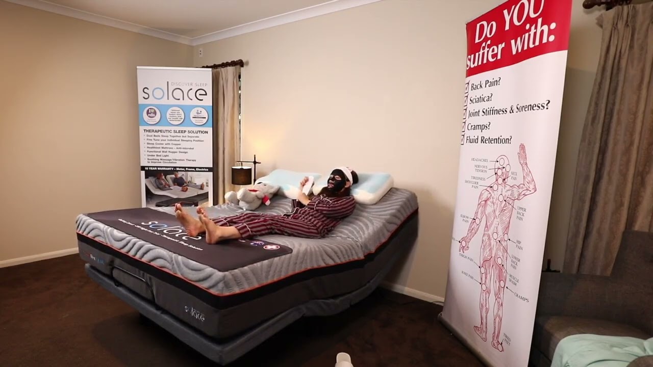 BETTER SLEEP Demonstration - Solace Sleep Adjustable Bed