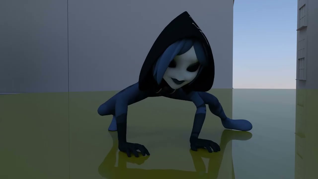 Delta Parkour - 3D Animated Scene