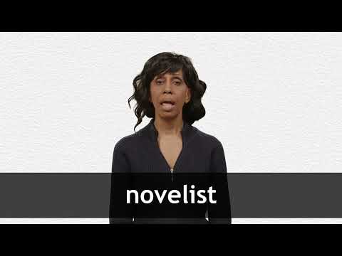 NOVELIST definition and meaning | Collins English Dictionary