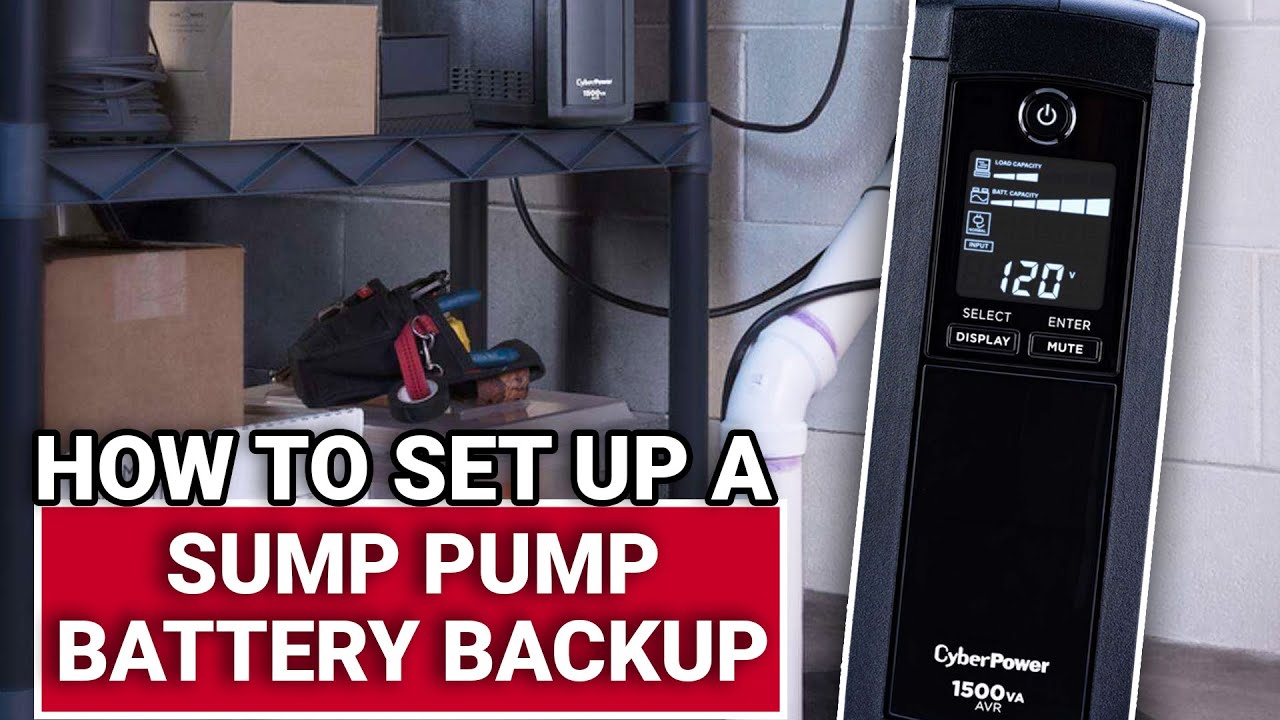 How To Set Up A Sump Pump Battery Backup - Ace Hardware