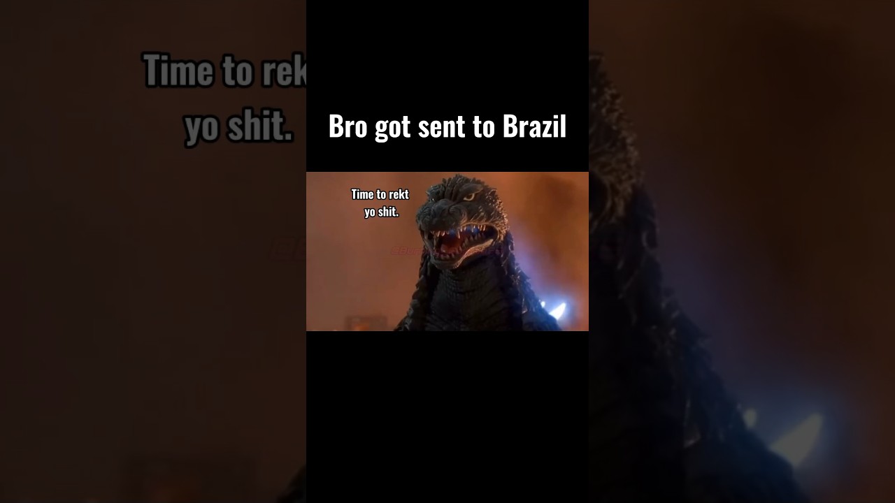 Big lizard go weeeeee. #godzilla #funnymemes #godzillameme #kiryu #meme #funnymemes