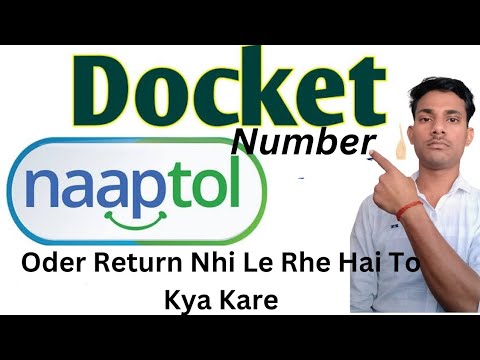 Docket Number Oder Return Kaise kare WhatsApp se