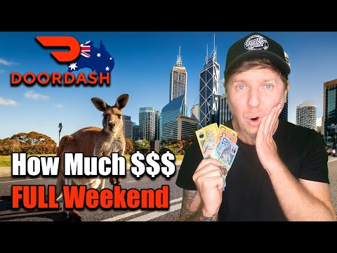 Is Doordash driving FULL WEEKEND in Australia worth it?