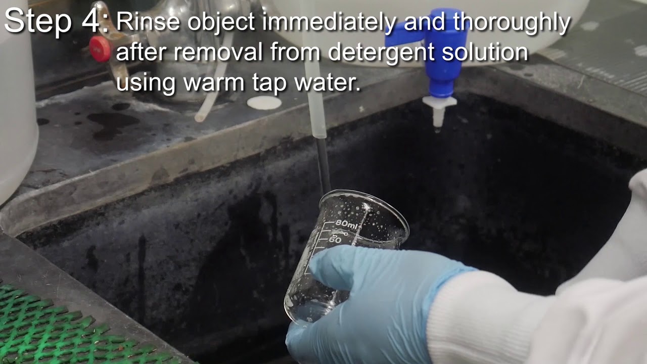 Water Sciences Laboratory Tutorial: General Cleaning