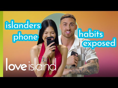 The Islanders expose what’s on their phones! 🫣 | Love Island 2025