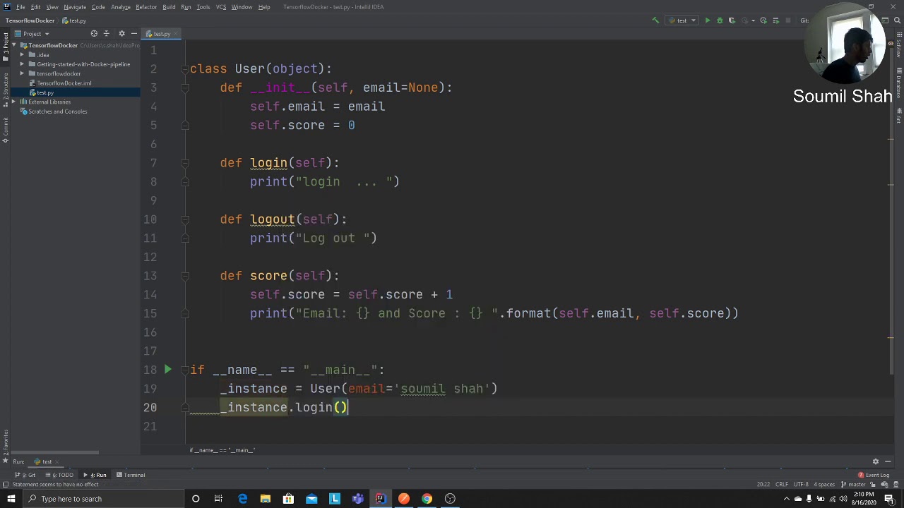 Function Chaining in python class  explained