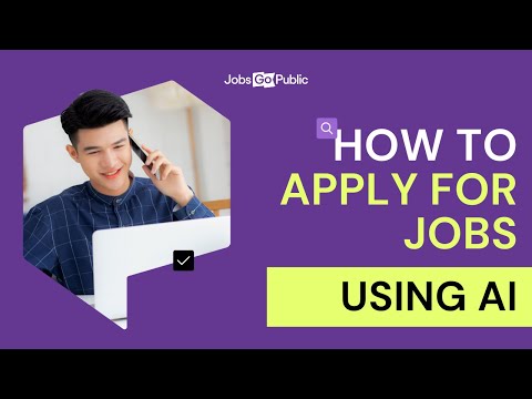 How to use AI tools to find and apply for jobs
