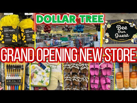 DOLLAR TREE 2025🤩💚DOLLAR TREE GRAND OPENING🤩💚HUGE Dollar Tree Shop W/Me #new #dollartree