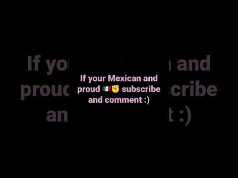 Viva la raza!!! All Mexican YouTubers lets go :)