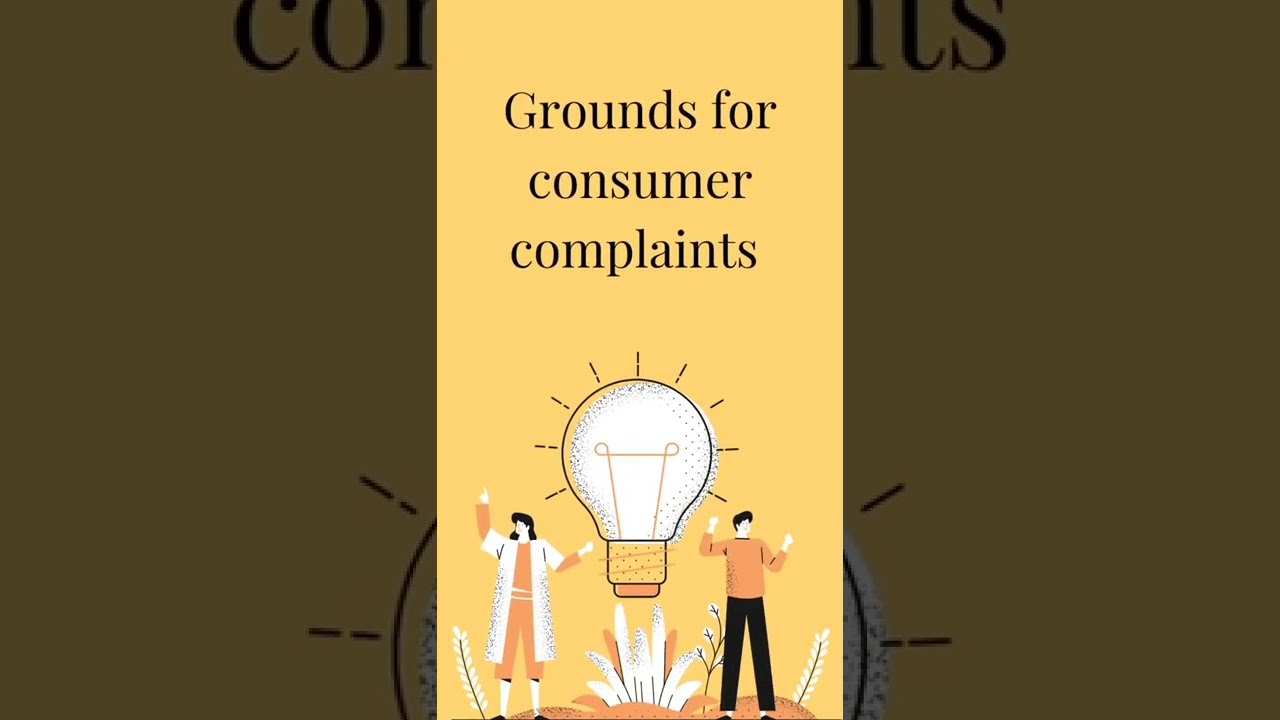 Grounds for consumer complaints.  | #shorts #studygram #legal #trending