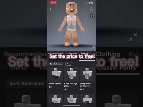 How to get free clothing! *working!*